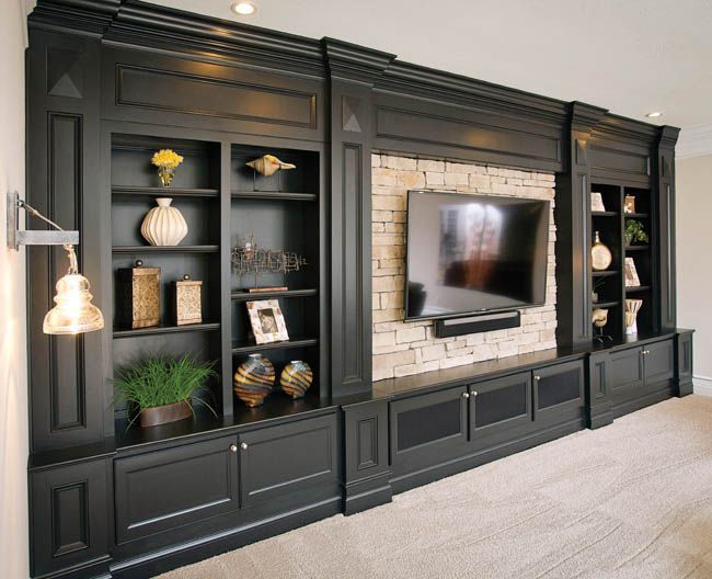 21 Incredible Entertainment Center Designs for Your Modern Home - Cubby ...