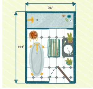 11 Outstanding Bathroom Floor Plans with Walk-In Showers - Cubby Home ...