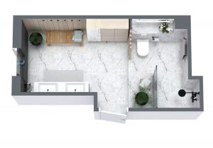 15 Master Bathroom Floor Plans with Walk-in Shower - Cubby Home Design